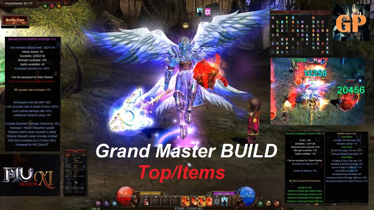 Grand Master Top/items(BUILD) – Muonline Webzen Season 11 Part 2 ...